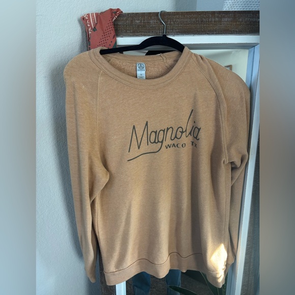 Magnolia | Sweaters | Magnolia Womens Camel Crew Neck Sweater | Poshmark